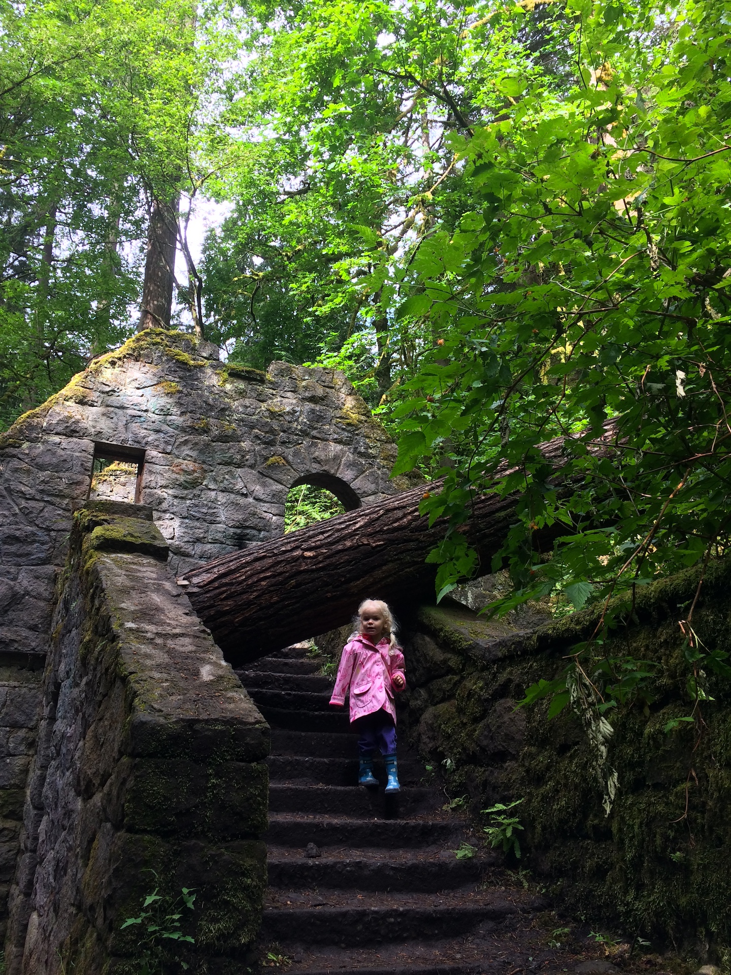 Portland's witch's castle with kids: A family-friendly Oregon hike